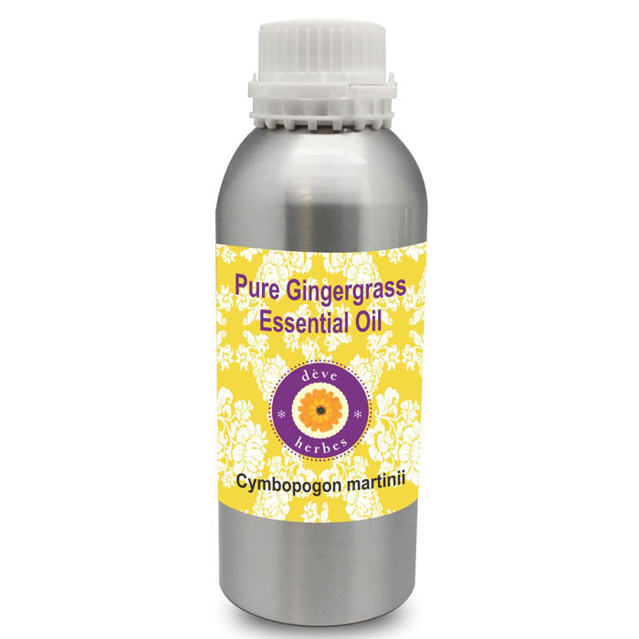Buy Deve Herbes Pure Gingergrass Essential Oil (Cymbopogon martinii ...