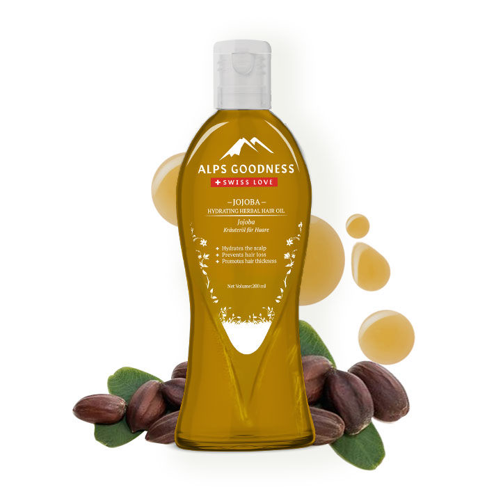 Alps Goodness Herbal Hair Oil - Jojoba (200 ml)