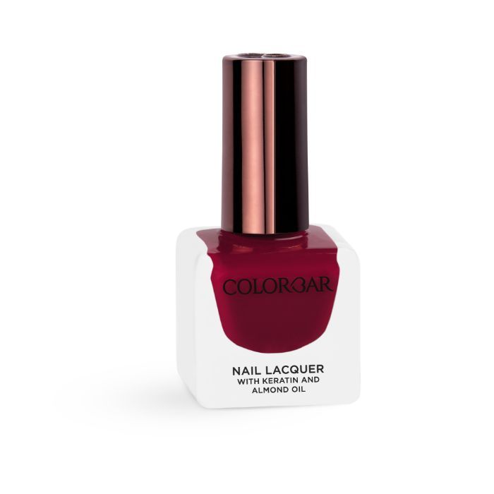Buy Colorbar Nail Lacquer Raspberry (12 ml) Online | Purplle