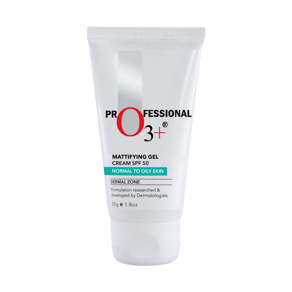 Buy O3+ Mattifying Gel Cream SPF 50 for Normal to Oily Skin (50g ...