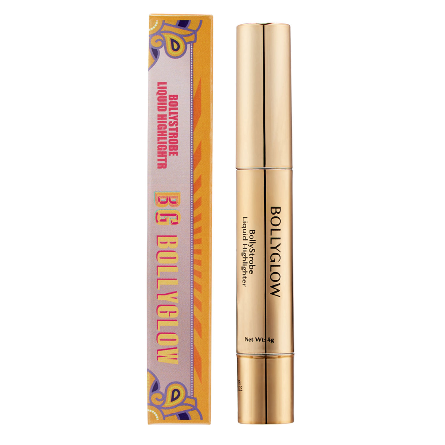 Buy Bollyglow Bolly Strobe Liquid Highlighter Gold Online | Purplle