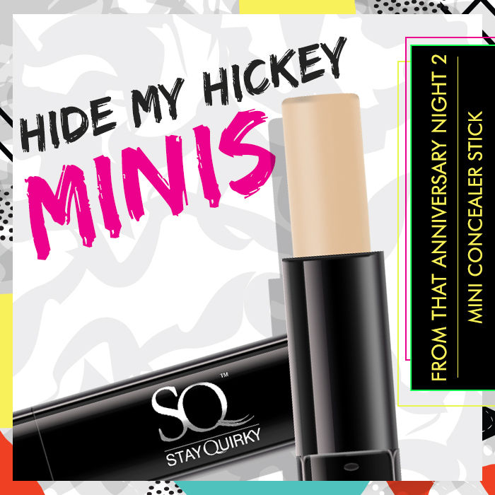 Buy Stay Quirky Hide my Hickey Concealer Minis - From That Anniversary ...