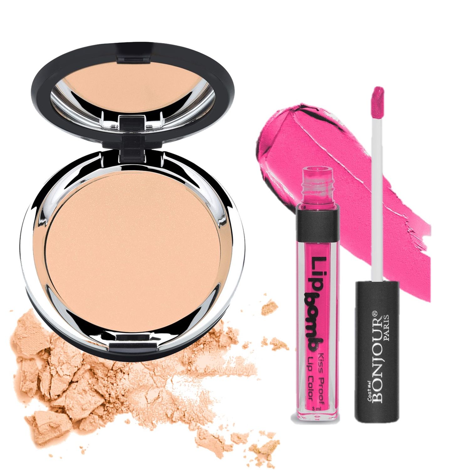 Buy Bonjour Paris Lip Bomb Super Matte Liquid Lip Gloss (Fuchsia ...