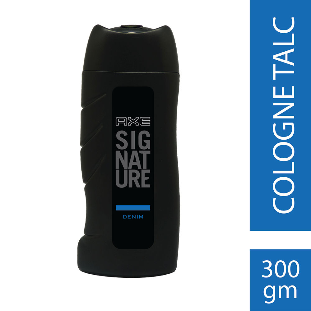 Buy Axe Signature Denim Talc (300 g) Online | Purplle