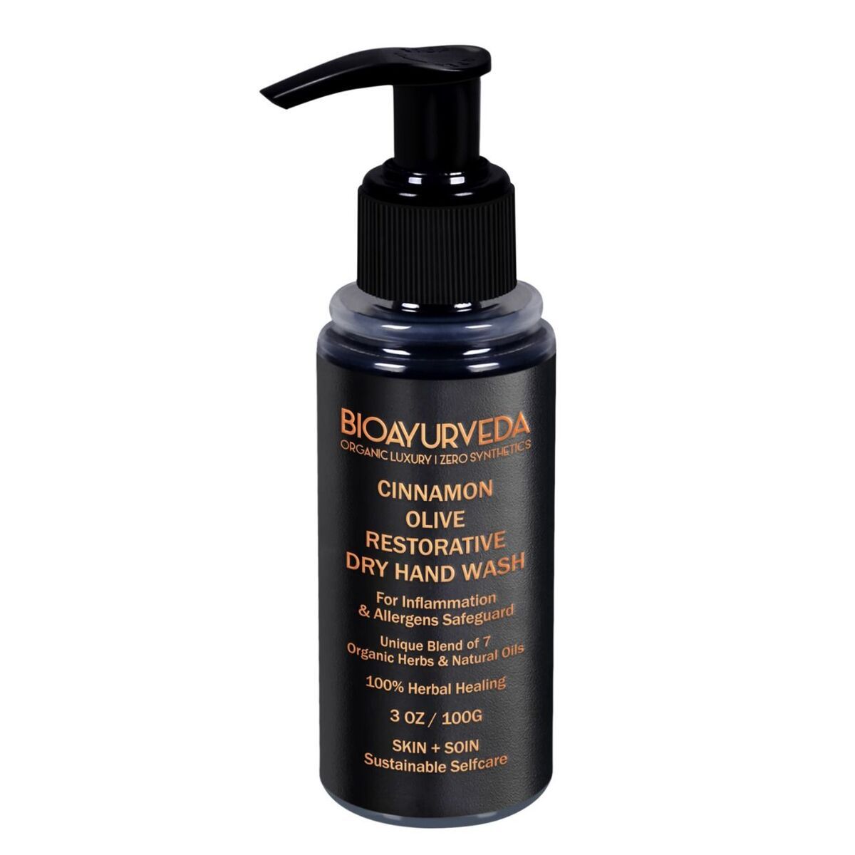 Buy BIOAYURVEDA Cinnamon Olive Restorative Dry Hand Wash (100 ml ...