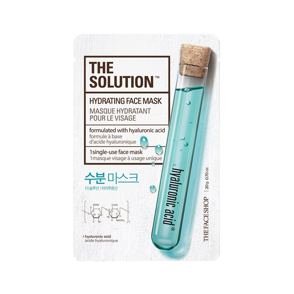 Buy The Face Shop The Solution Hydrating Face Mask (20 g) Online | Purplle