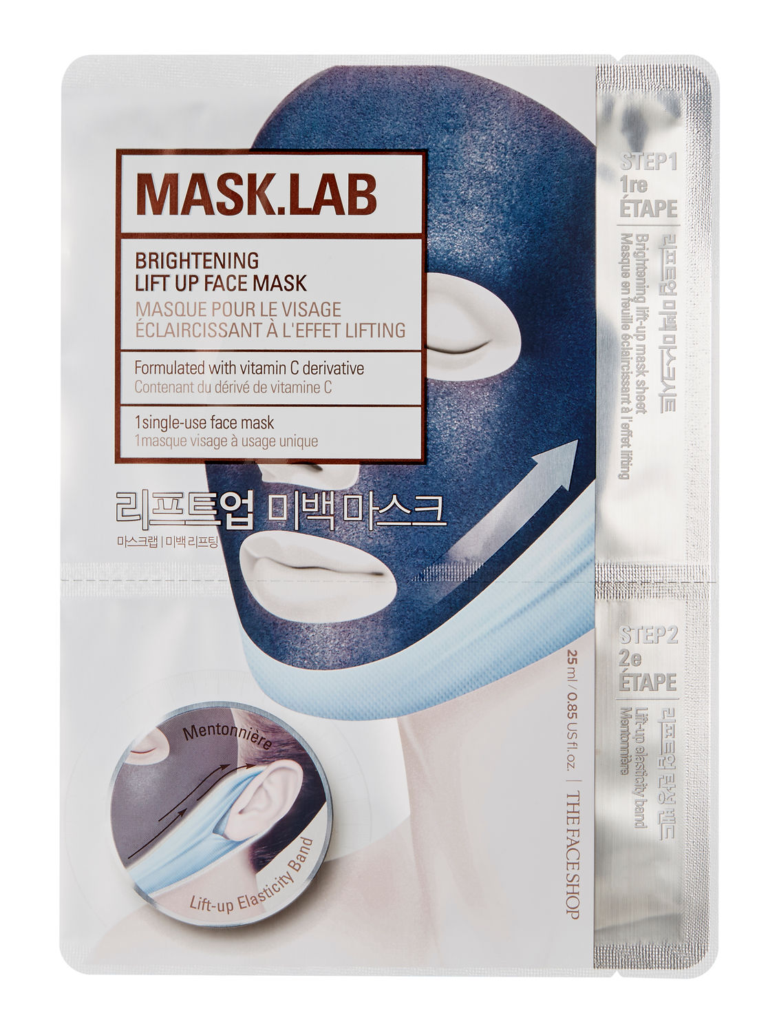 Buy The Face Shop Mask Lab Brightening Lift Up Face Mask (25 ml) Online ...
