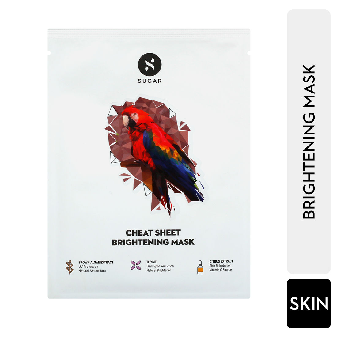 SUGAR Cosmetics Cheat Sheet Brightening Mask