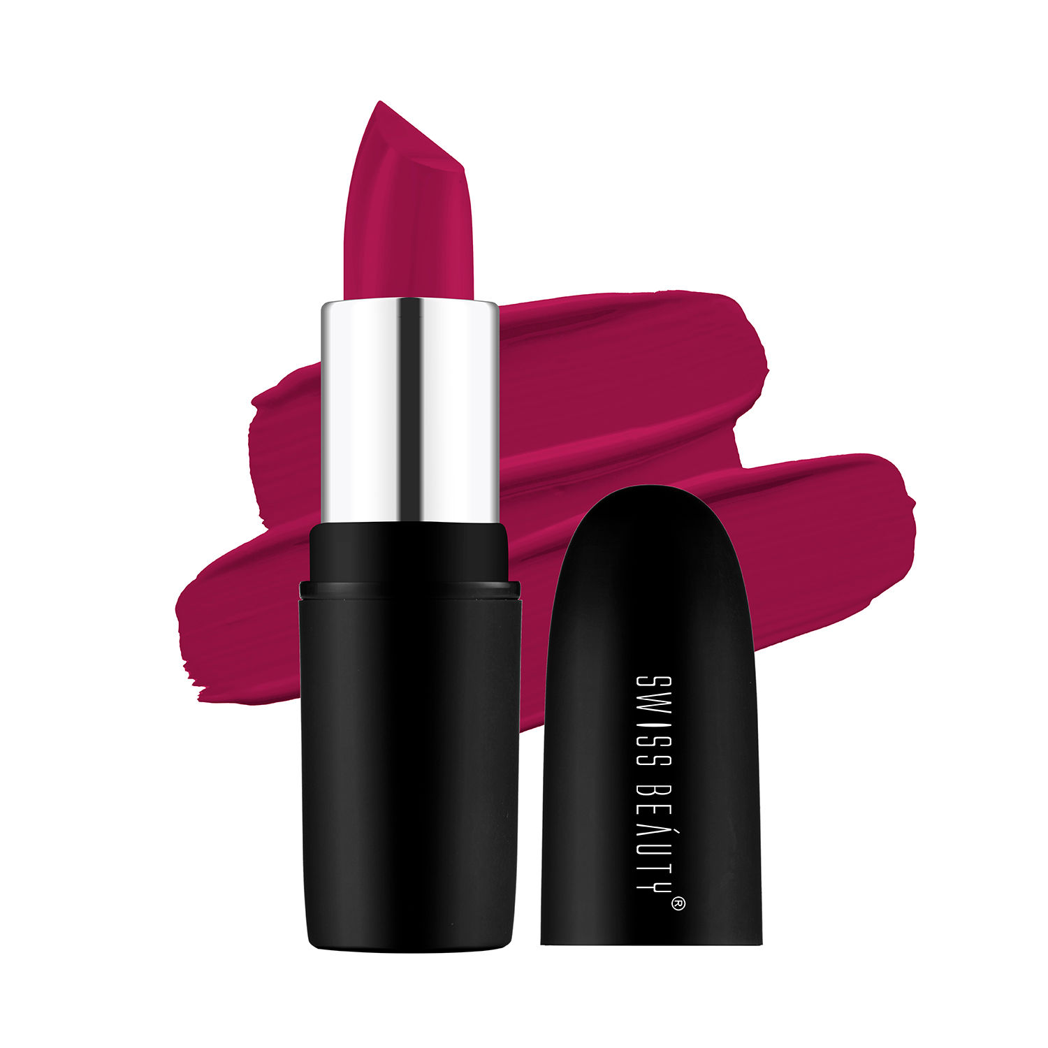 Buy Swiss Beauty Pure Matte Lipstick - Magic-Maroon (3.8 g) Online ...