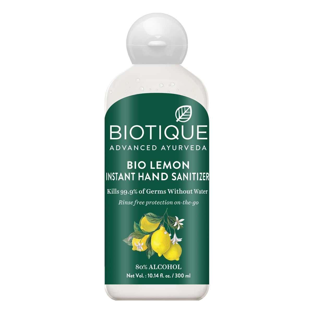 Buy Biotique Bio Lemon Instant Hand Sanitizer (300 ml) Online | Purplle