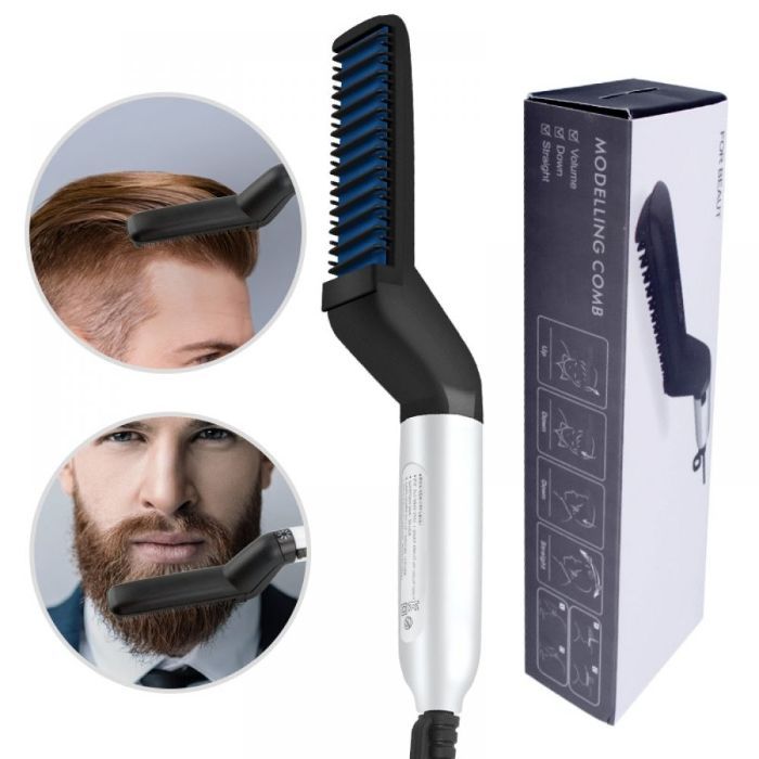 Buy Generic Electric Modelling Hair Comb Hair Styler Beard Straightner ...