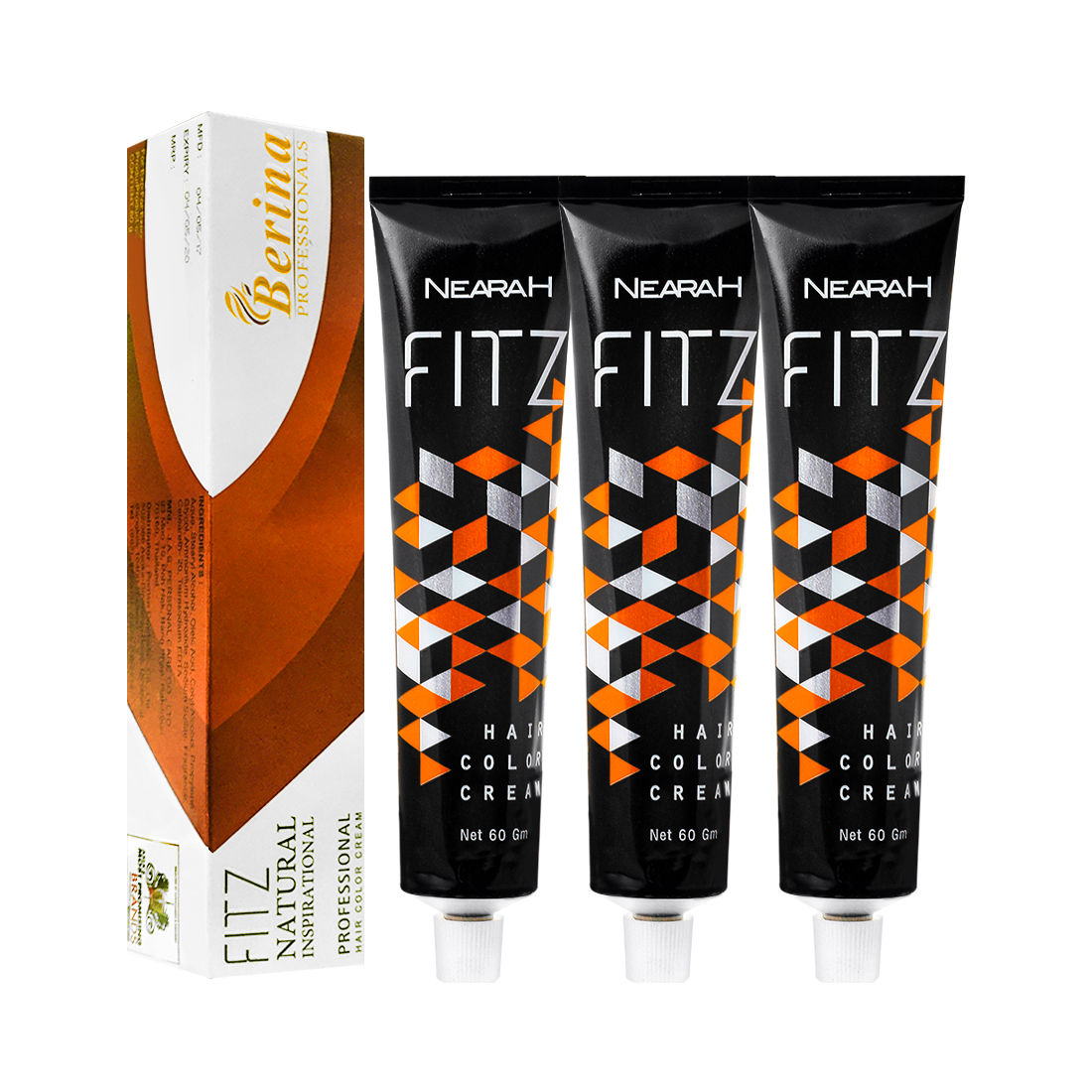 Buy Berina B3 Blonde FITZ hair color cream Pack of 3 Online | Purplle