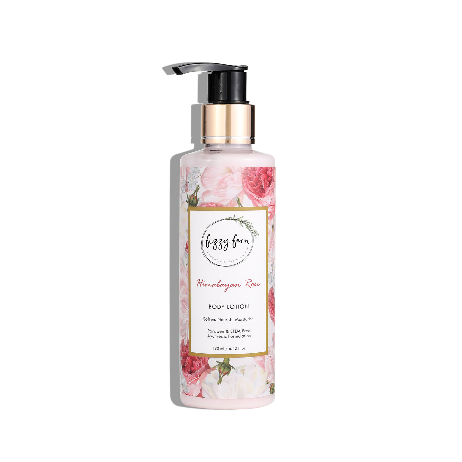 Buy Fizzy Fern Himalayan Rose Body Lotion, Aloe Vera, Neem & Almond Oil ...