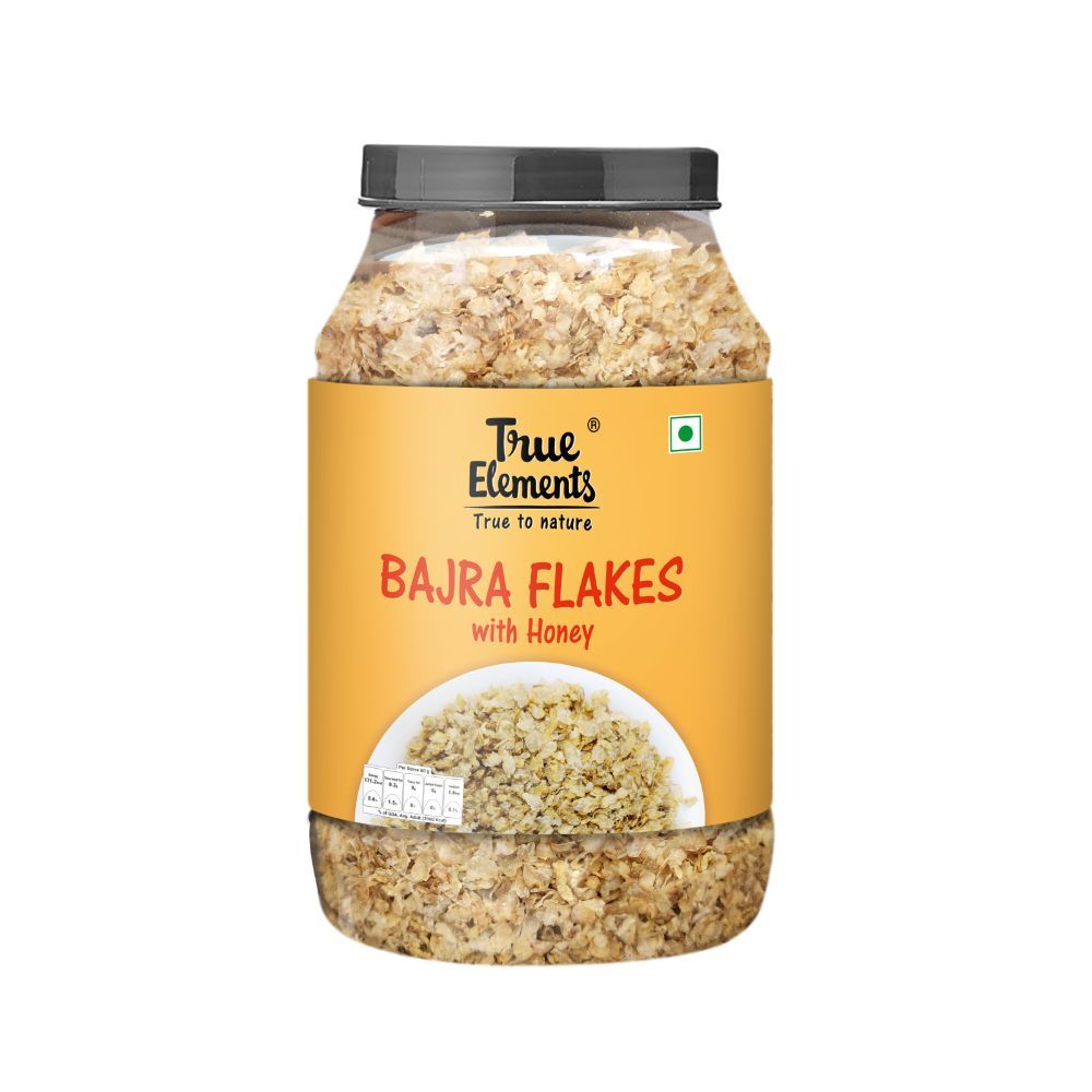 Buy True Elements Bajra Flakes (650 g) Online | Purplle