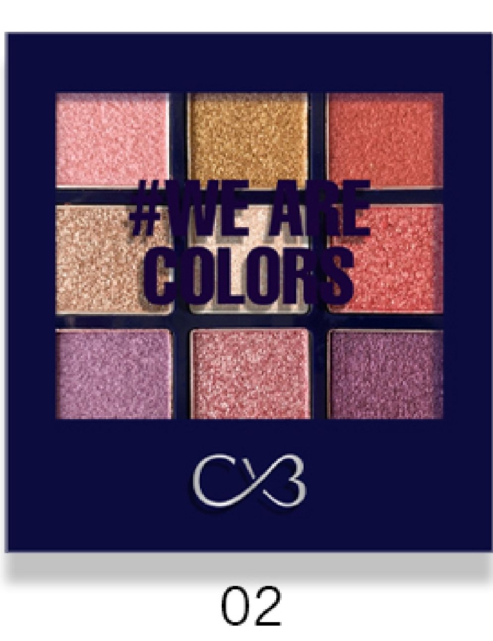 Buy CVB Paris 9 Colours Mousse Eyeshadow (12 g) (CVB-ESP-101-02) Online ...