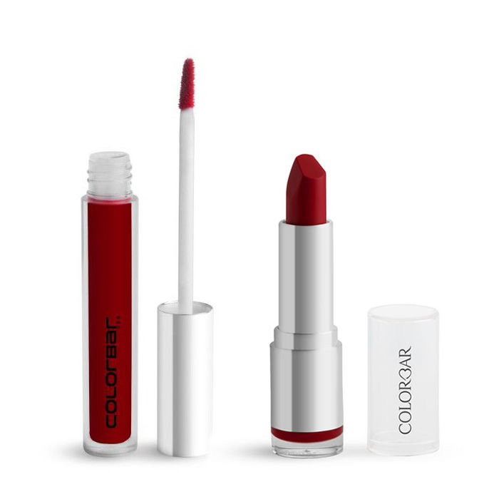Buy Colorbar Velvet Matte Lipstick, Hot Hot Hot, 4.2g And Colorbar ...