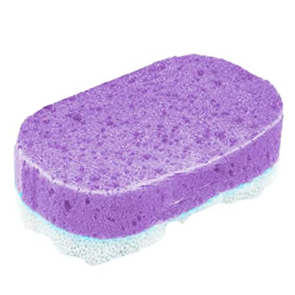 Buy GUBB Dual Massage Bath Sponge For Bathing (Blue) Online | Purplle