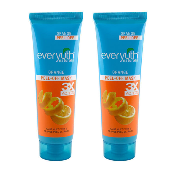 Buy Everyuth Naturals Orange Peel-off Mask with Nano Multi Vit A (90 g ...