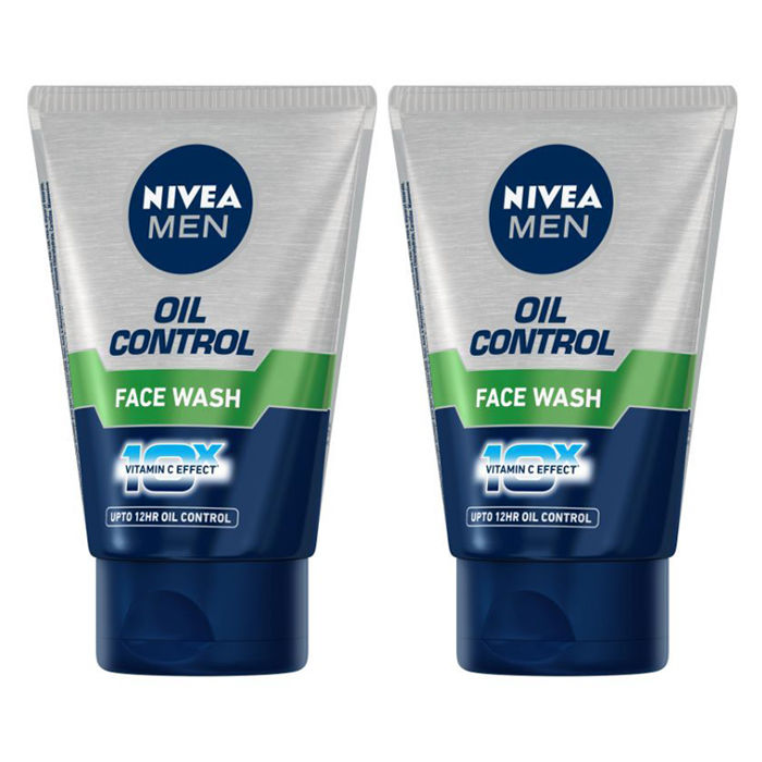 Nivea Men Oil Control Face Wash (50 ml) Pack of 2