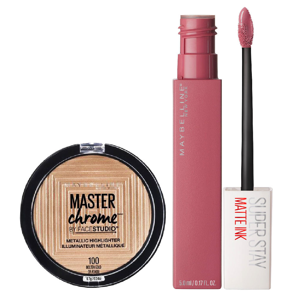Buy Maybelline New York Superstay Matte Ink Lover (5 ml) + Maybelline ...