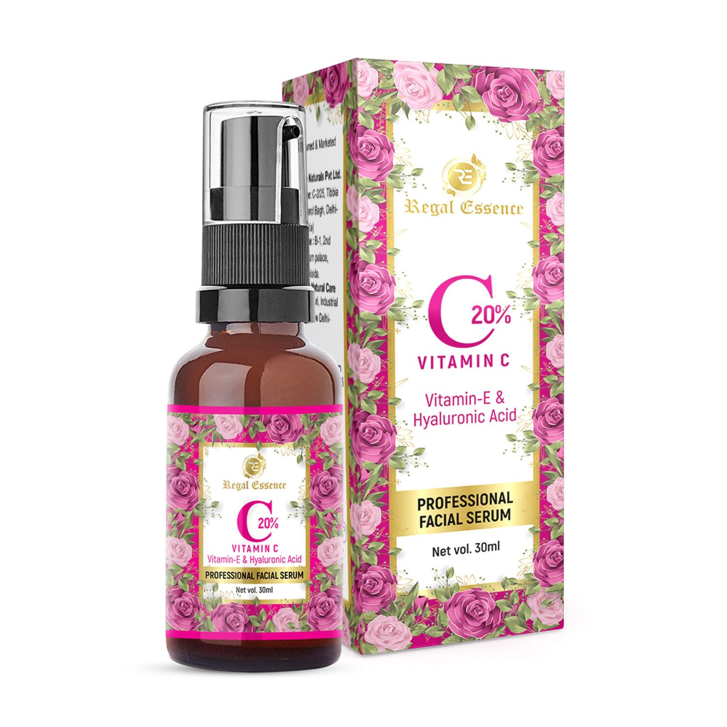 Buy Regal Essence Vitamin C & E Hyaluronic Acid Professional Facial ...