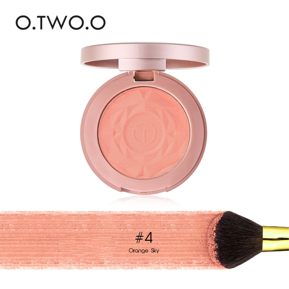 Buy O.TWO.O Powder Blush #4 Online | Purplle