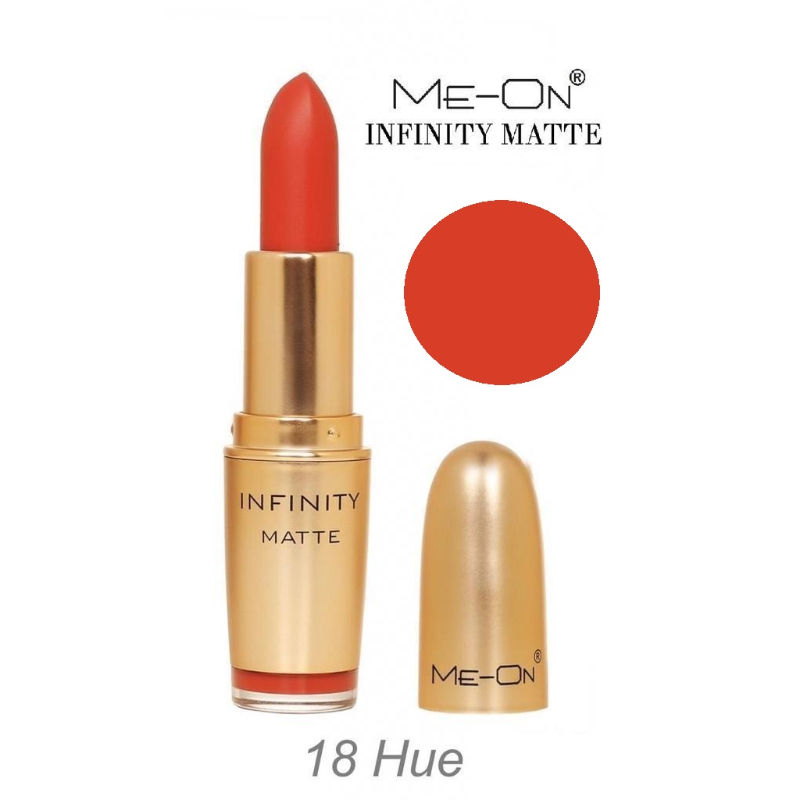 Buy Me-On Infinity Matte Lipstick Shade#18 Hue 4g Online | Purplle
