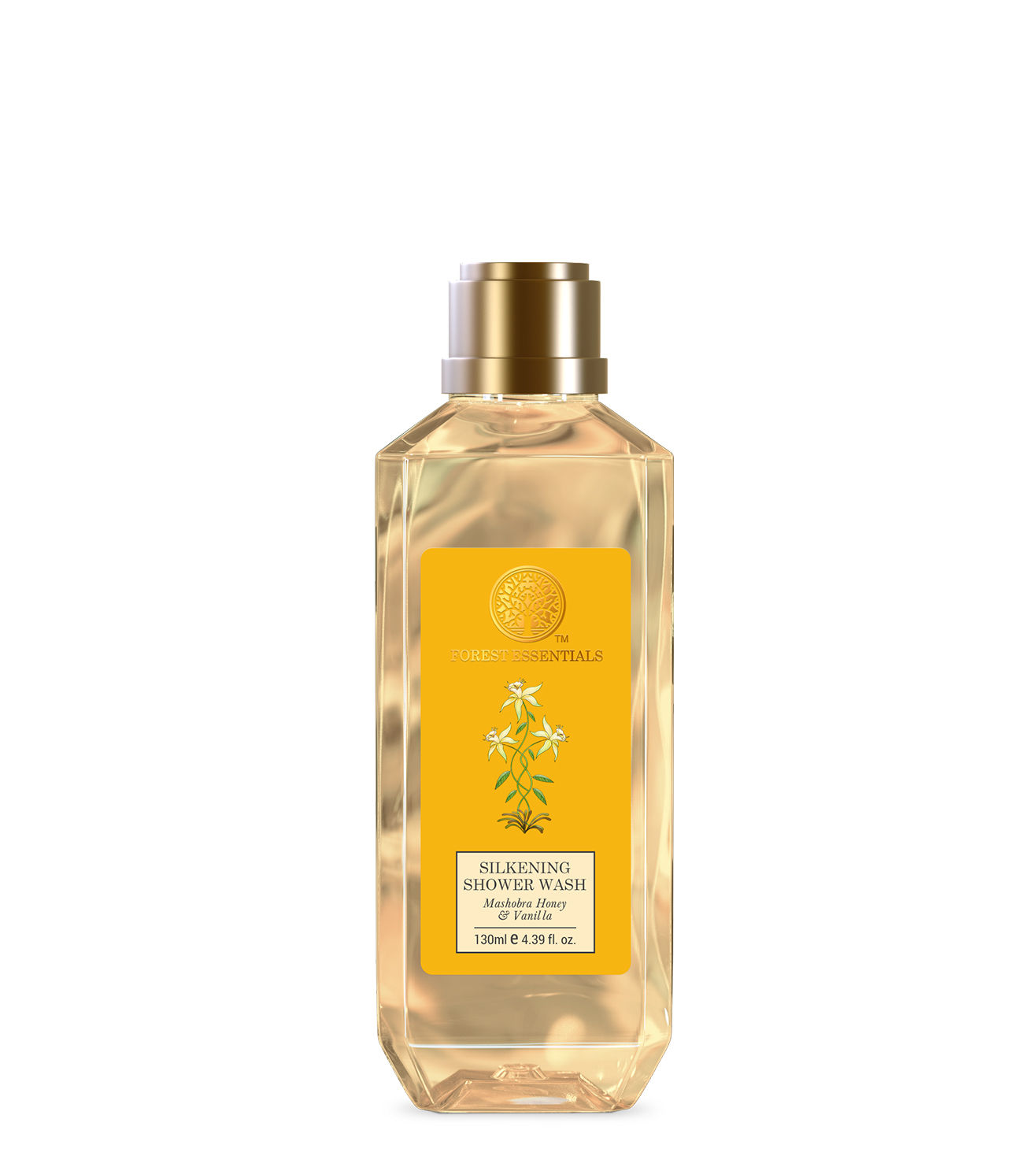 Forest Essentials Silkening Shower Wash Mashobra Honey & vanilla 130 ml