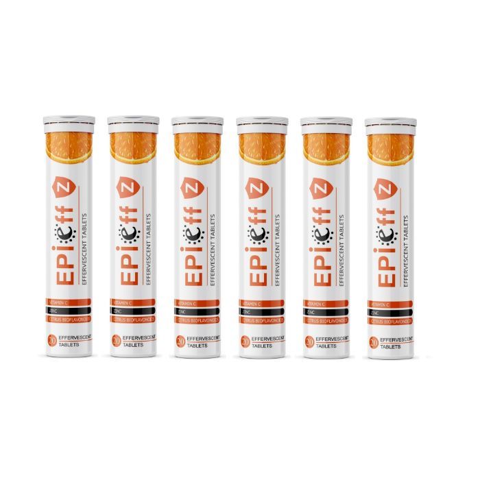 Epieff Z - EPIEFF-Z Vitamin-C, Zinc and Citrus Bioflavonoids - Immunity Booster Supplements : 20 ...