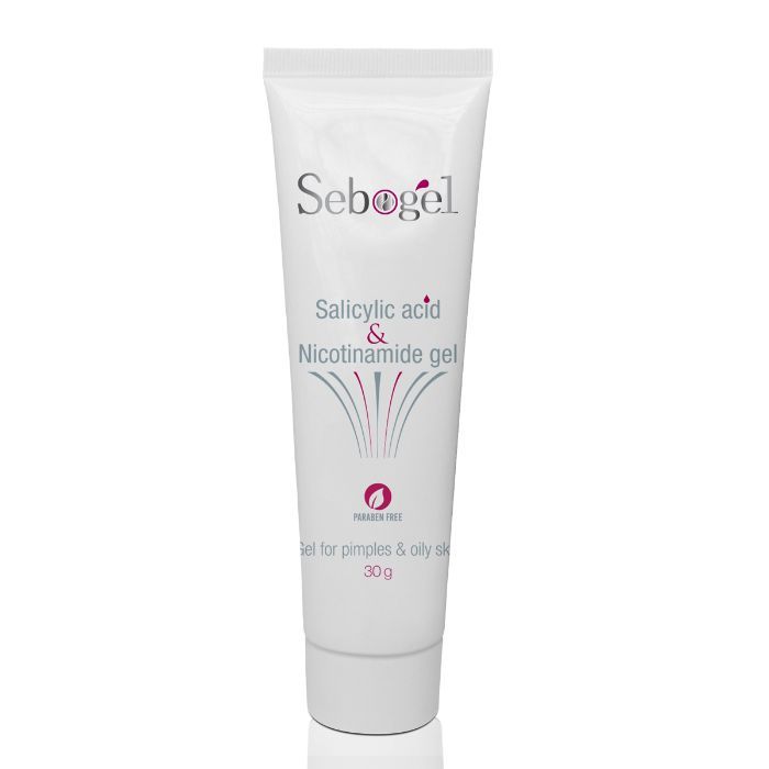 Sebogel Salicylic Acid & Nicotinamide Gel for Pimples and Oily Skin, 30gm