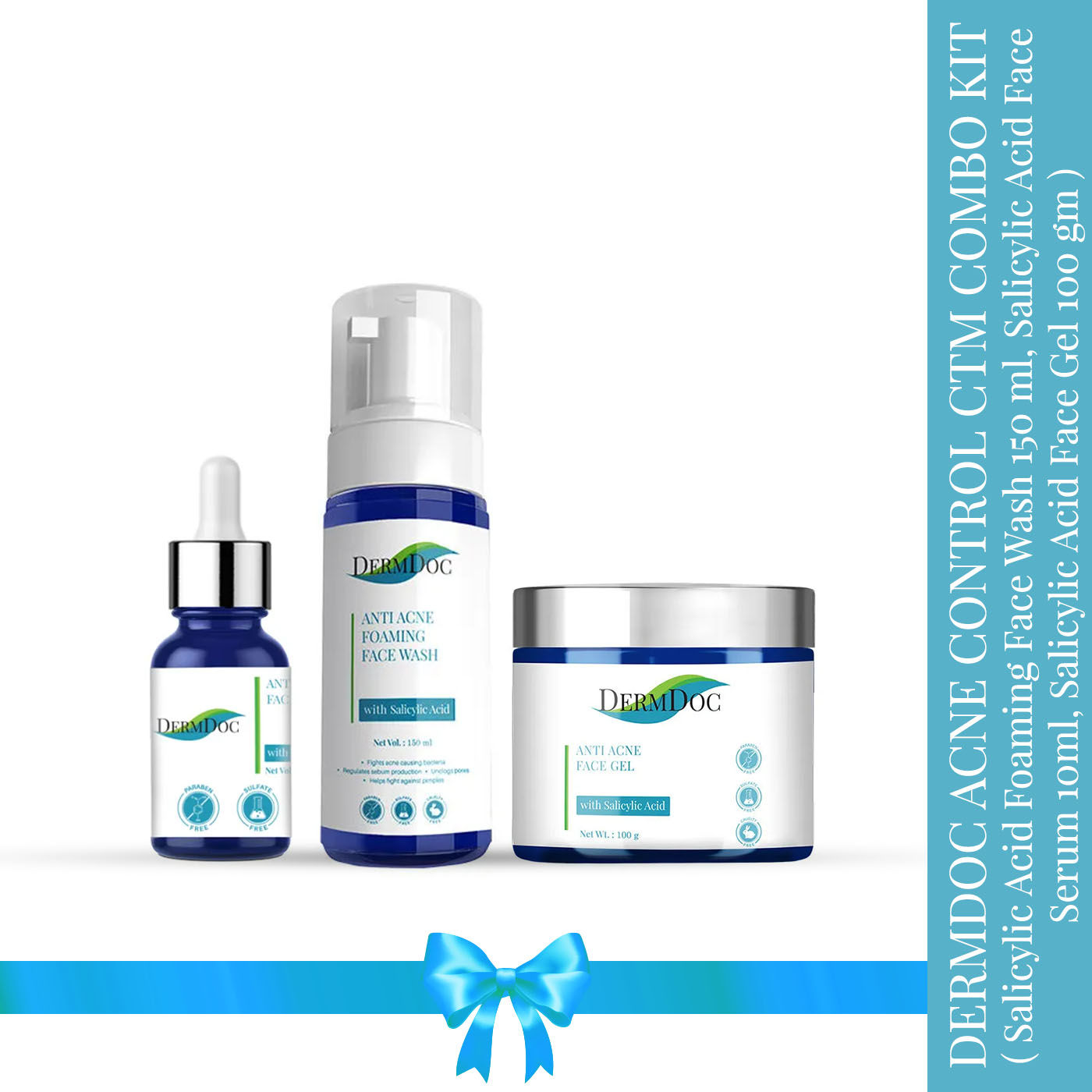 DermDoc Acne Control CTM Combo Kit for Night Care ( Salicylic Acid)