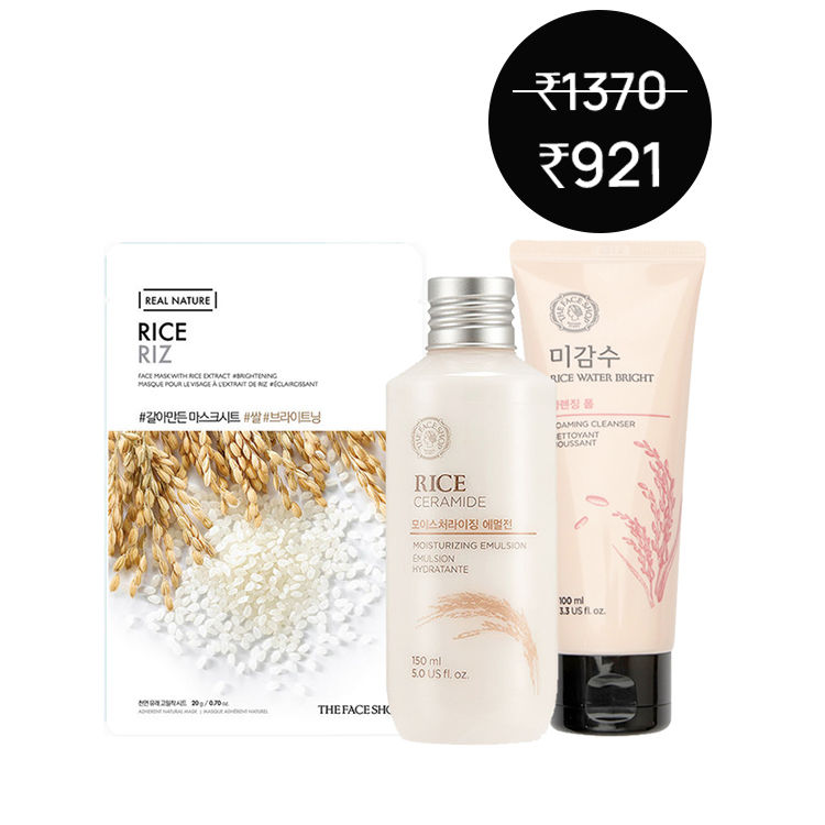 The Face Shop Rice & Ceramide Kit