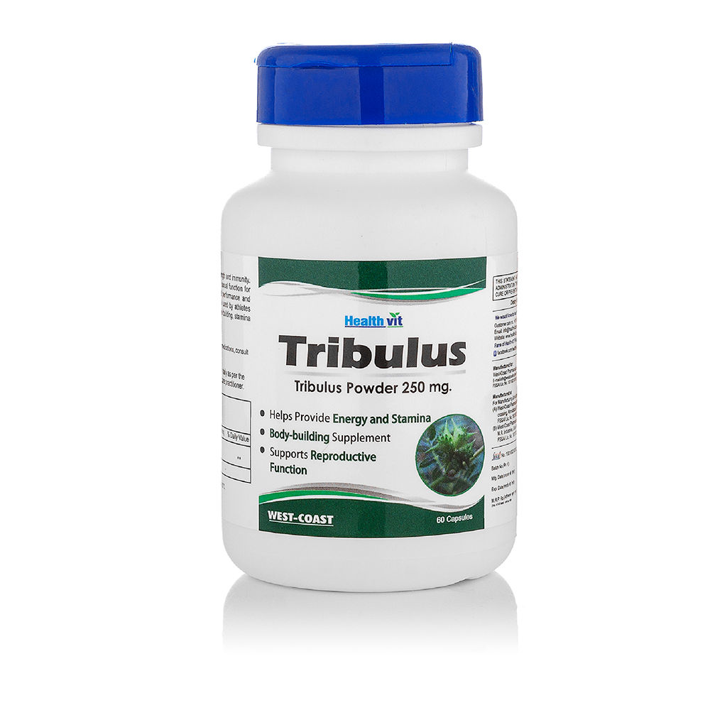 Healthvit Tribulus Terrestris Powder 250 mg 60 Capsules