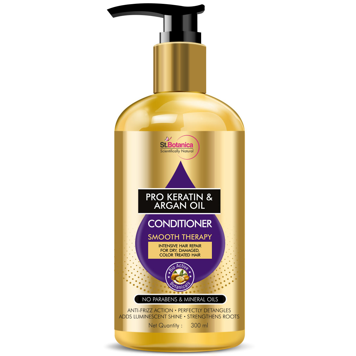 Buy St.Botanica Pro Keratin & Argan Oil Smooth Therapy Conditioner (300 ...