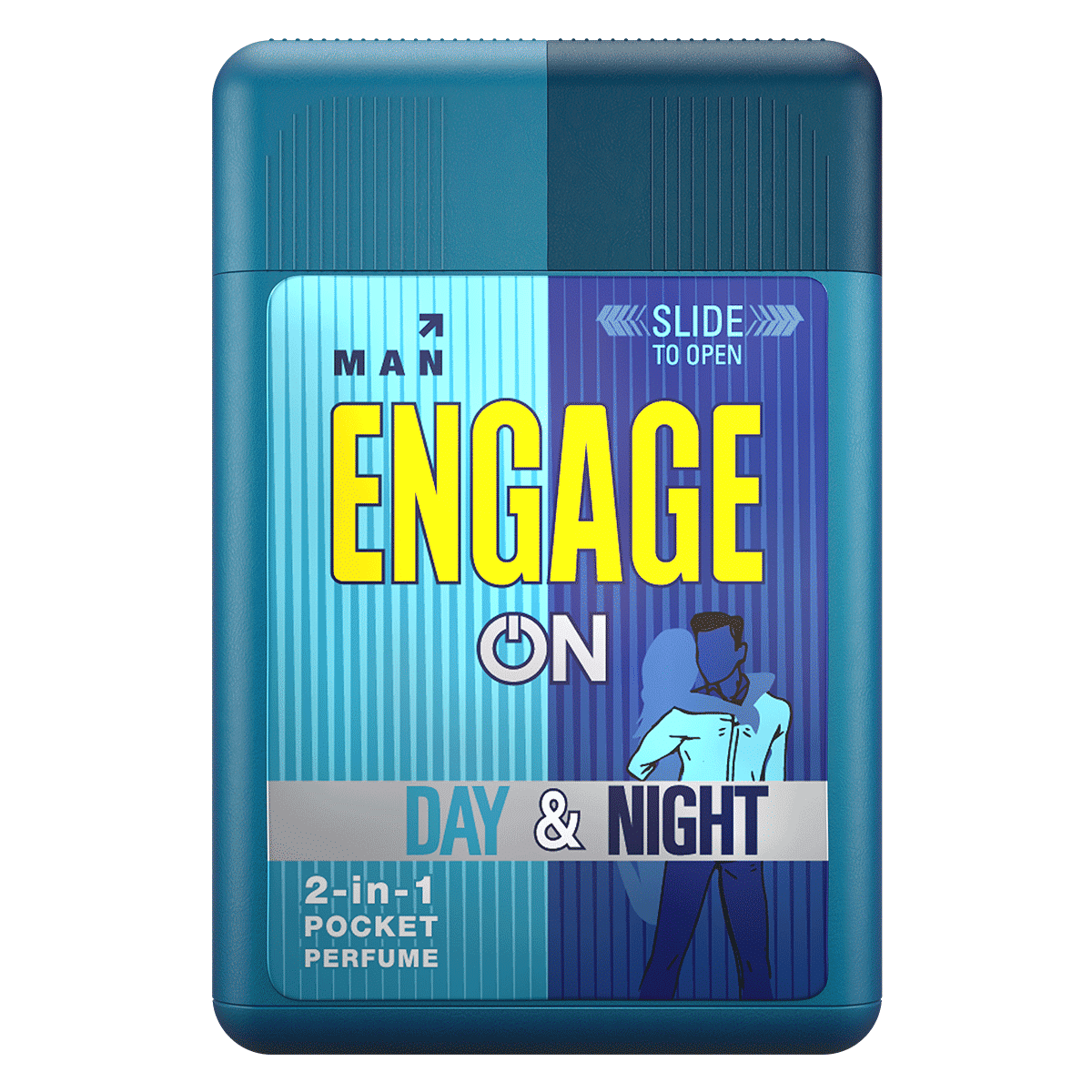 Engage ON 2-in-1 Pocket Perfume for Men Assorted Pack, Skin Friendly ...
