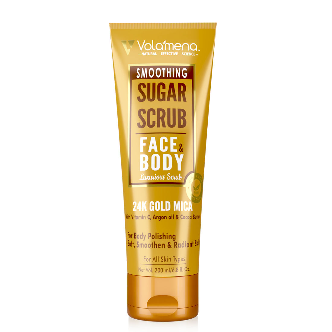 Volamena Smoothing Face & Body Scrub (200 ml)