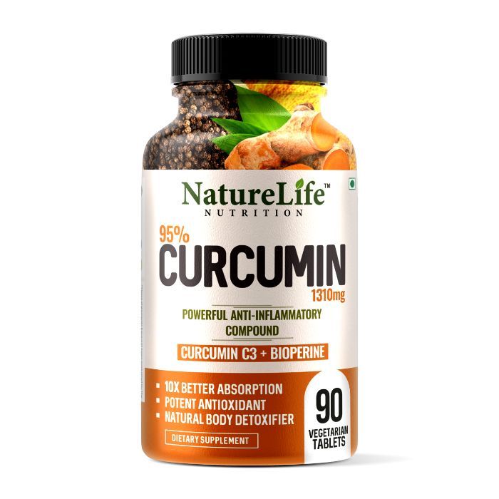 Nature life Nutrition Curcumin with Bioperine Tablets 1310mg |90 Veg ... Nature life Nutrition Curcumin with Bioperine Tablets 1310mg |90 Veg ...