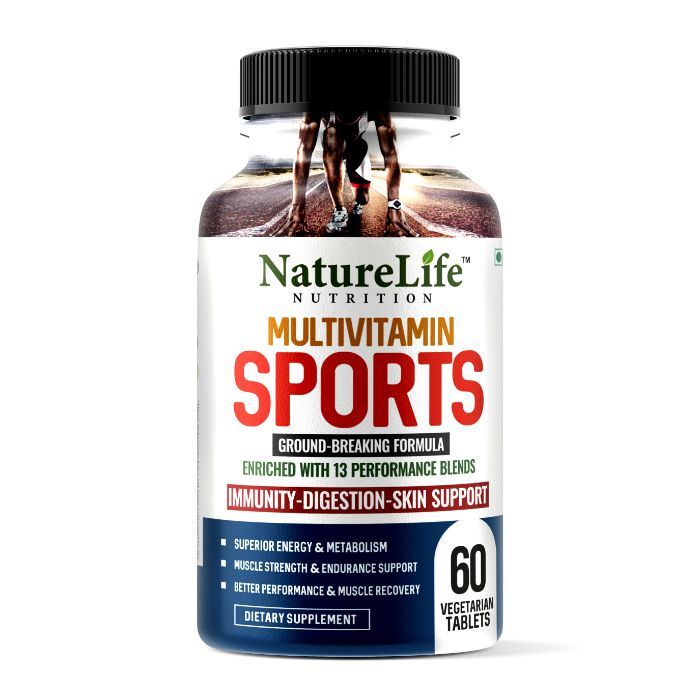 Nature Life Nutrition Multivitamin Sports 13 Essential Blends with ...