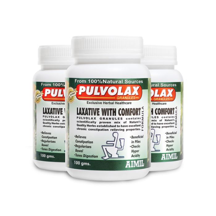 AIMIL Pulvolax Granules for Relief from Constipation Acidity IBS and ...