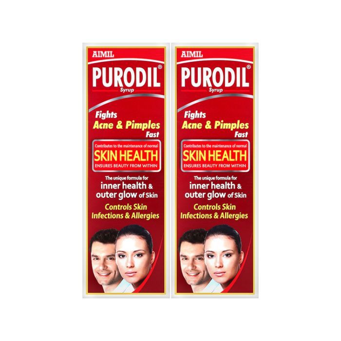 AIMIL Purodil Syrup for Pimple and Acne free Skin| Anti-Allergic Anti ...