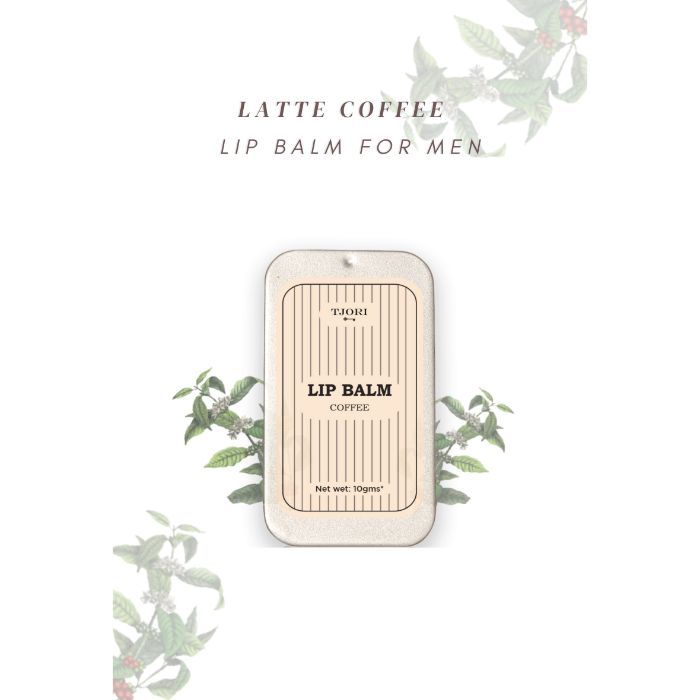 Latte Coffee Lip Balm Men