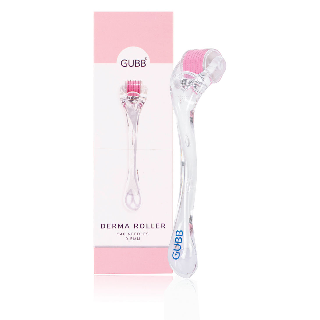 GUBB Derma Roller 0.5mm For Hair Regrowth, Face Acne Scars & Skin ...