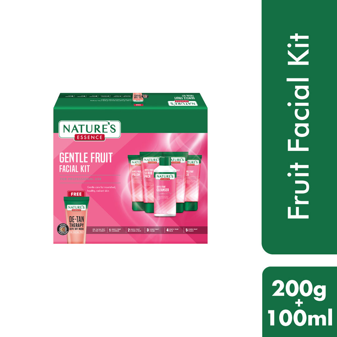 Nature's Essence Gentle Fruit Facial Kit (200 g + 100 ml)
