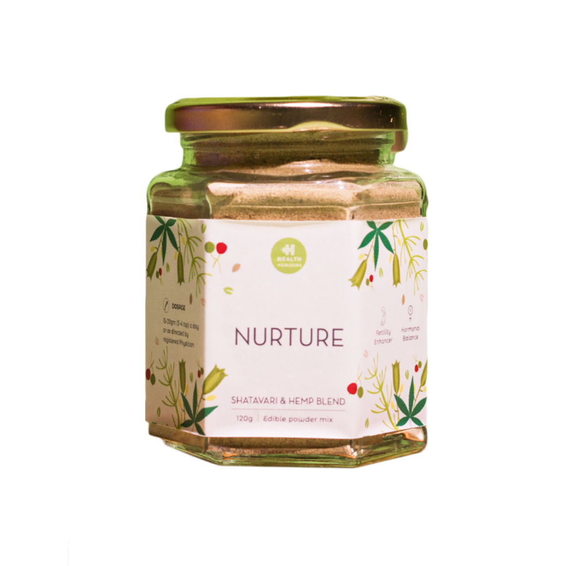 Health Horizons Shatavari & Hemp Blend | Edible Powder Mix | Nurture ...