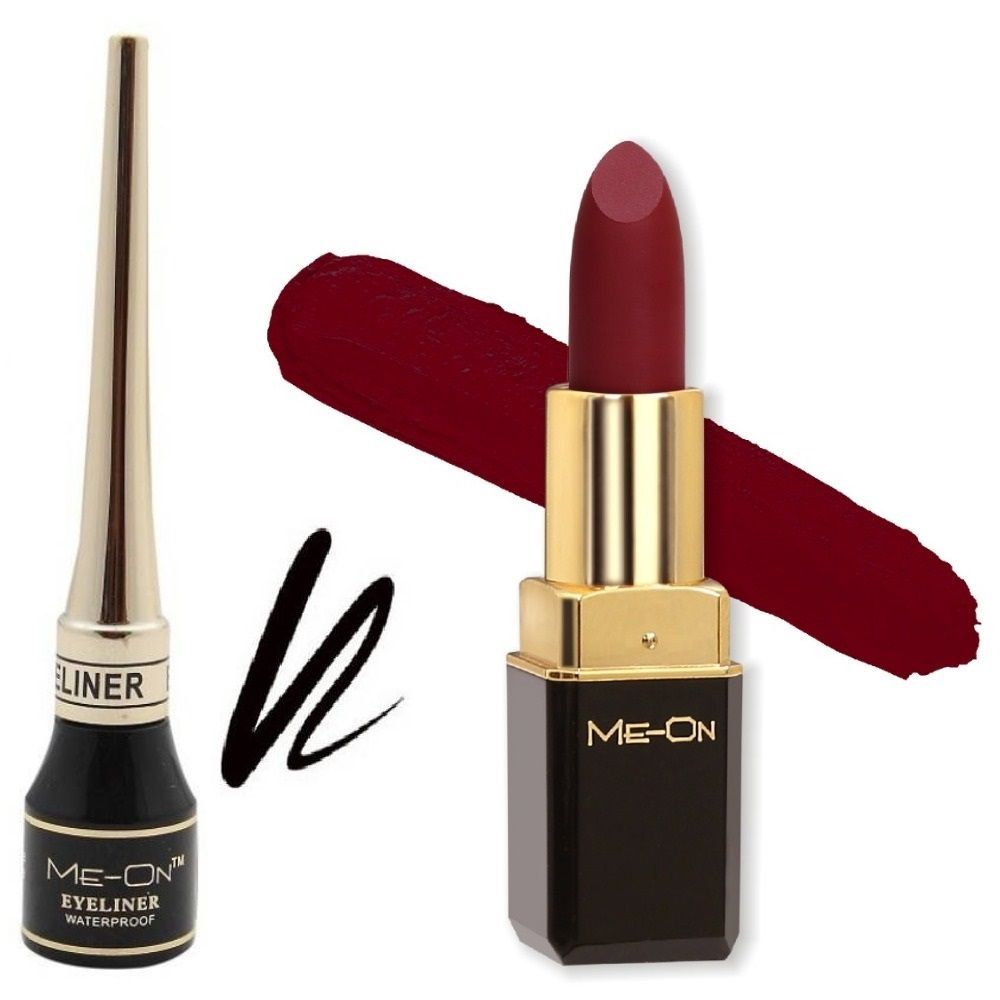 Me-On Pack of Black Tip Eyeliner and 8H Longlasting Color Addict HD ...
