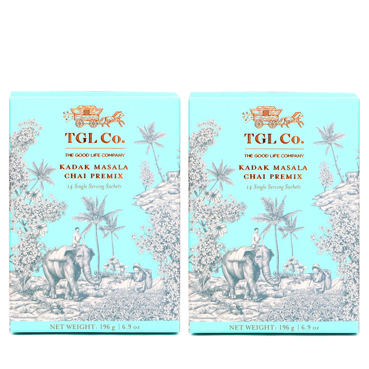 TGL Kadak Masala Chai Instant Tea Premix Tea with Masala, 28 Sachets ...