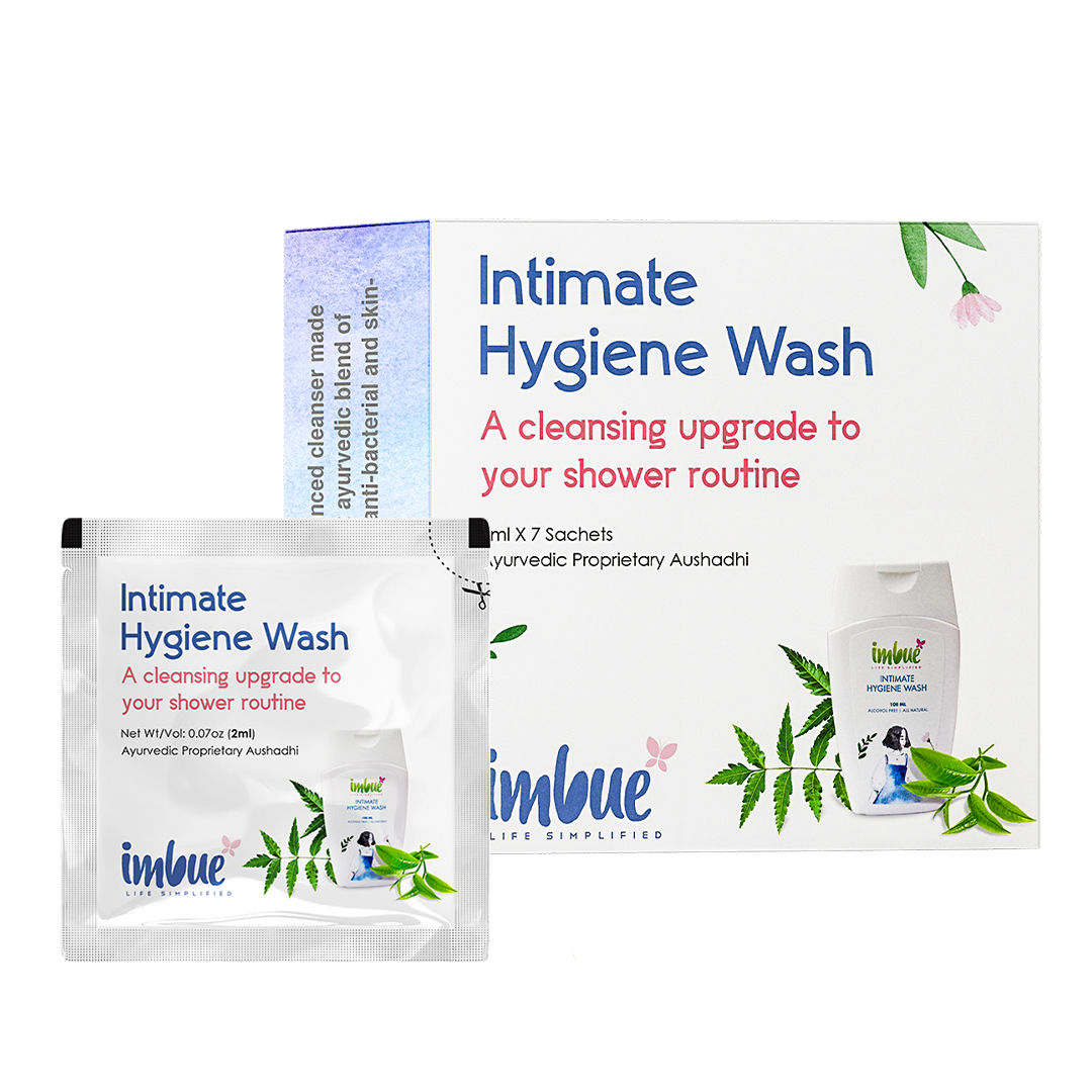 Imbue Natural Intimate Hygiene Wash sachet box