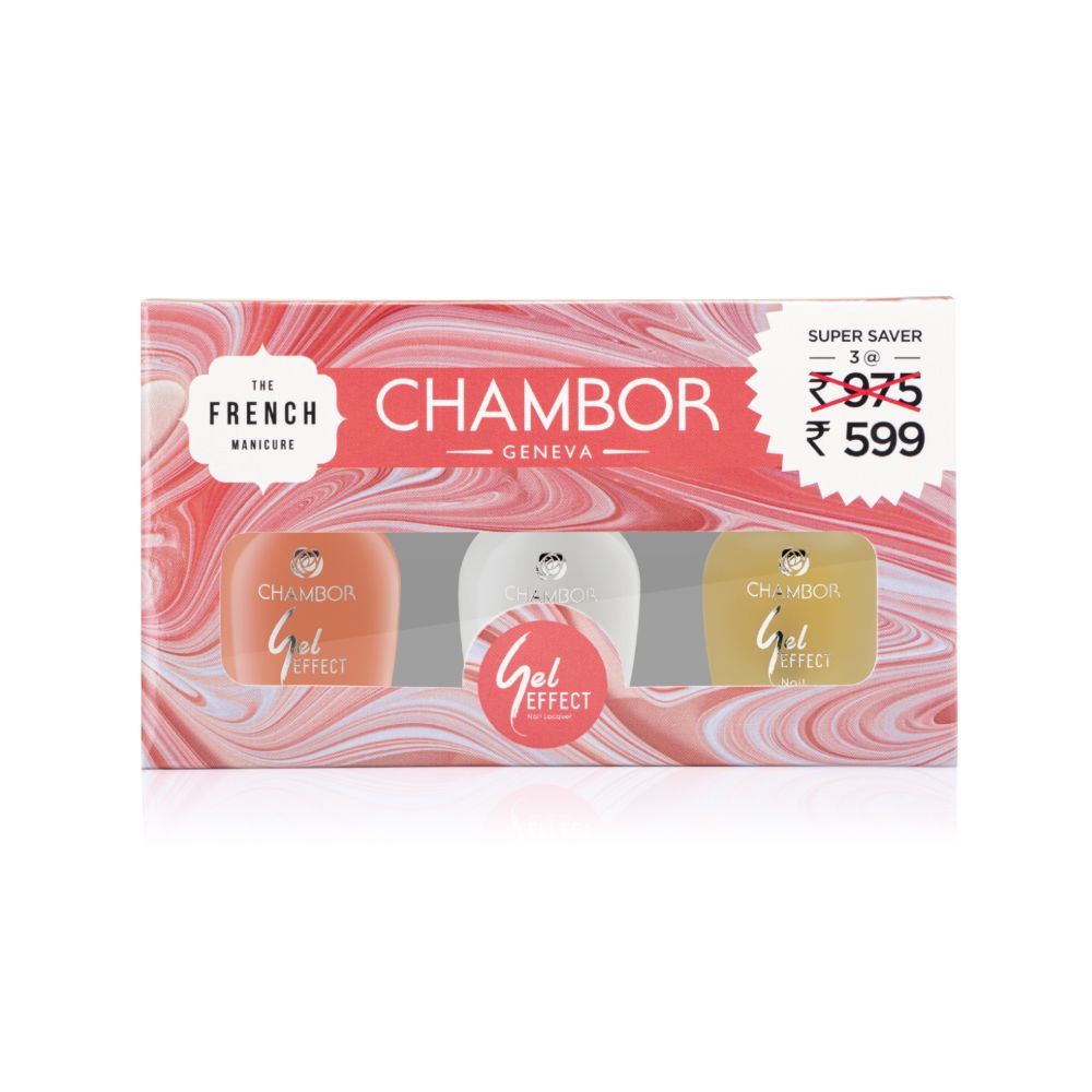 Chambor Gel Effect Nail Lacquer The French Manicure -# 0316