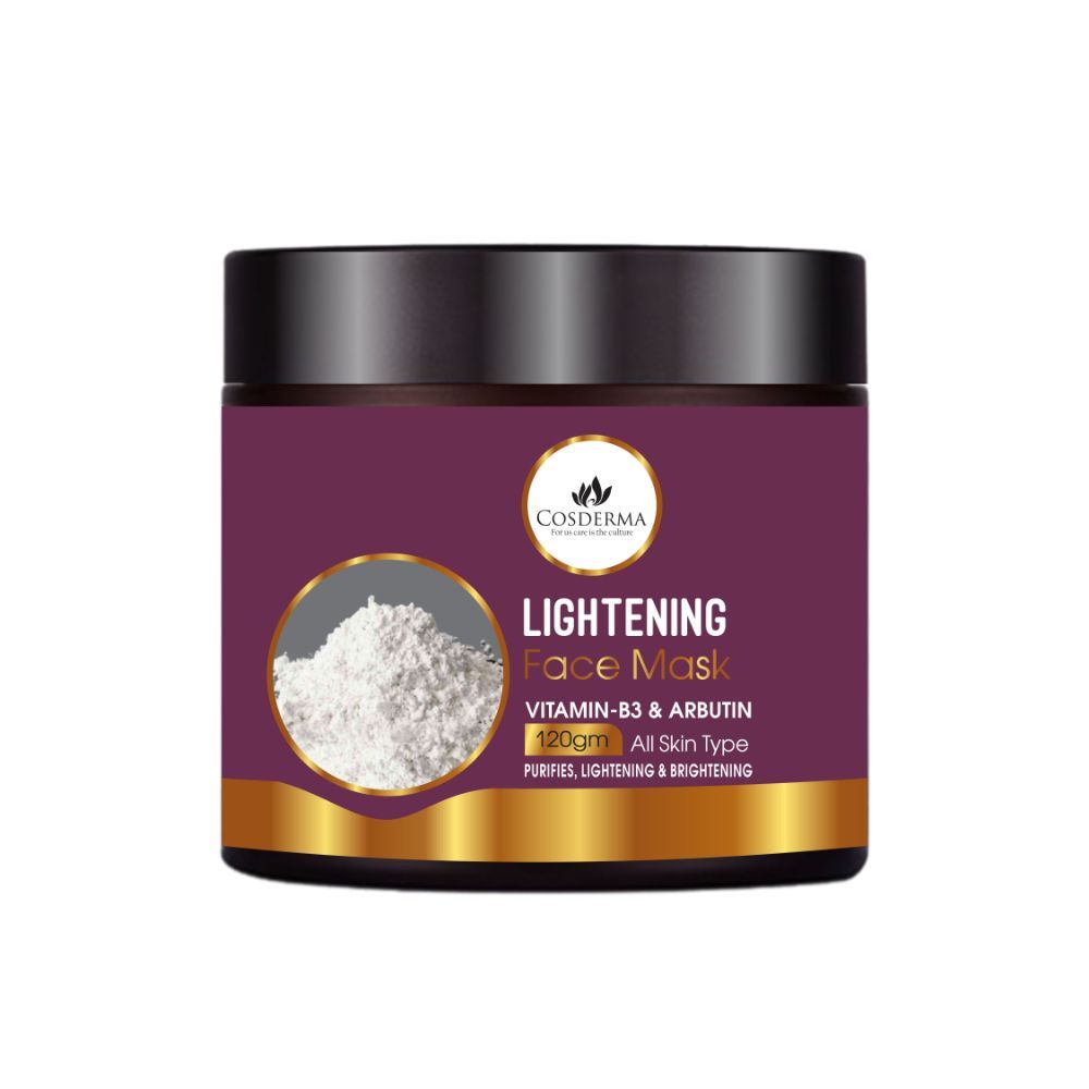 Cosderma Skin Lightening Arbutin Niacinamide Face Clay Mask For skin ...