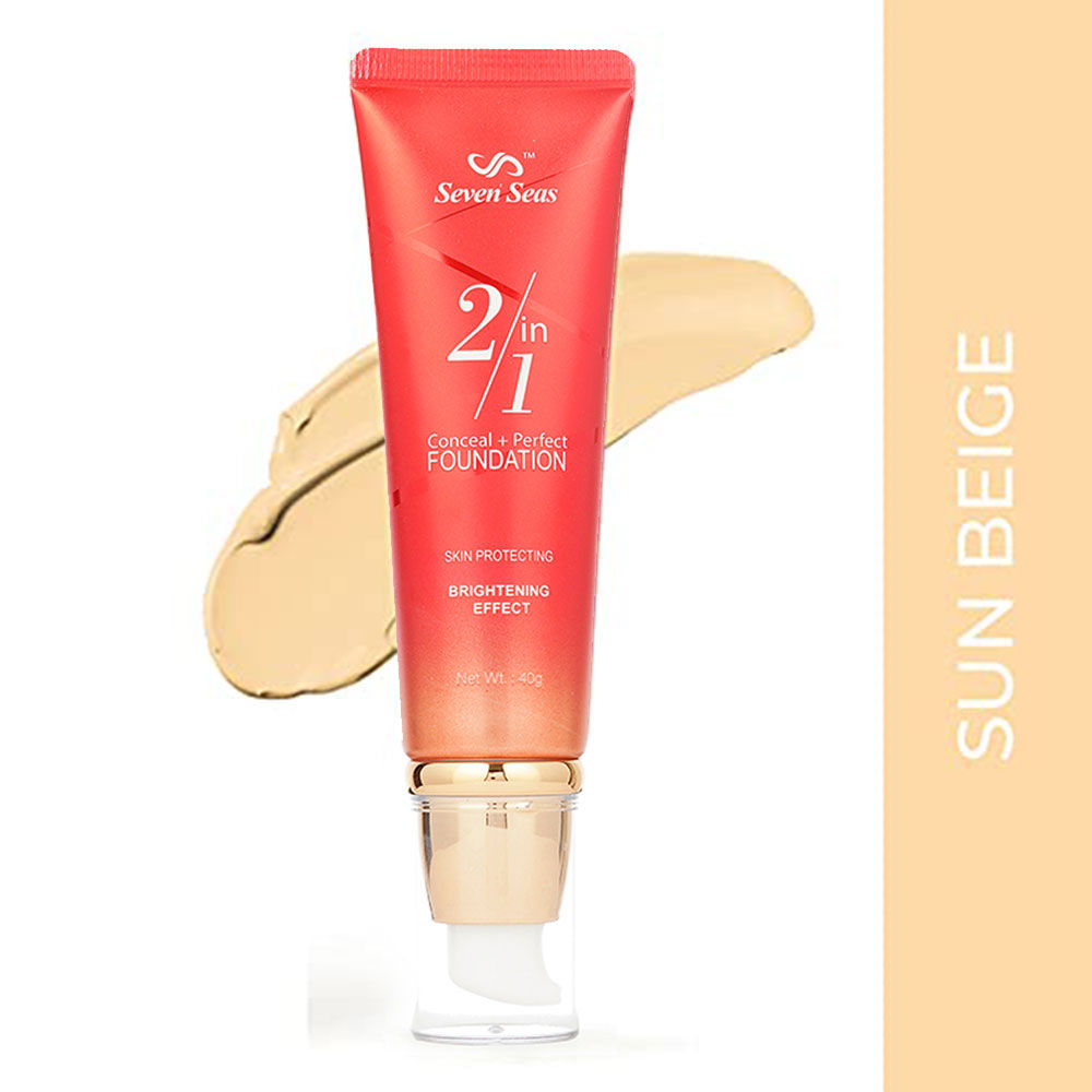 Seven Seas 2 In 1 Concealer + BB Perfect Foundation 40G (Skin)